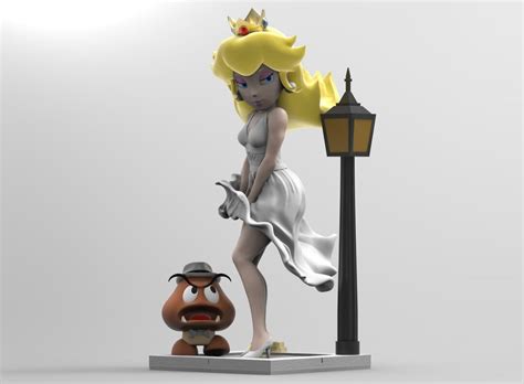 Peach Sexy Girl Stl Nfsw Model 3d Stl File 3d Printer Etsy