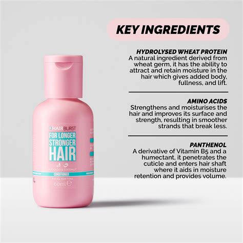 Hairburst Mini Conditioner For Longer Stronger Hair 60ml Long Expiry