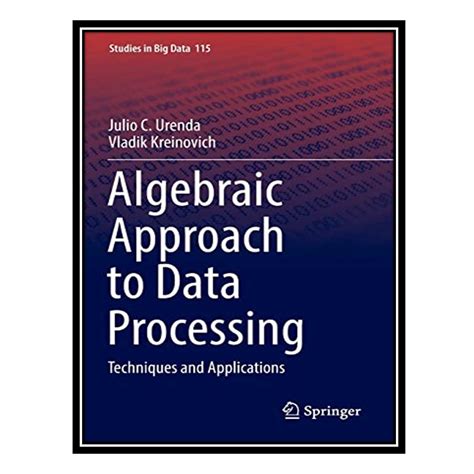 قیمت و خرید کتاب Algebraic Approach To Data Processing Techniques And