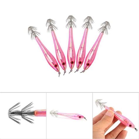 SURENHAP leurres de pêche au gabarit 5pcs 9 5cm leurres de pêche au