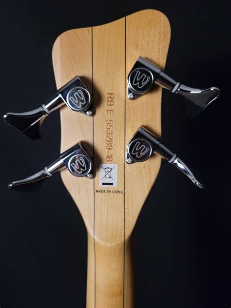 Warwick Rockbass Fortress 4 String Black High Glosson Sale Bass North