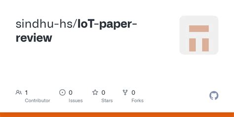 Github Sindhu Hs Iot Paper Review