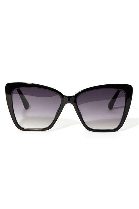 Fascinating Rage Sunglasses Black Fashion Nova Sunglasses