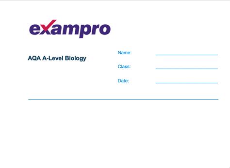 Aqa A Level Biology Question Bank Exampro Gcse And A Level Questions