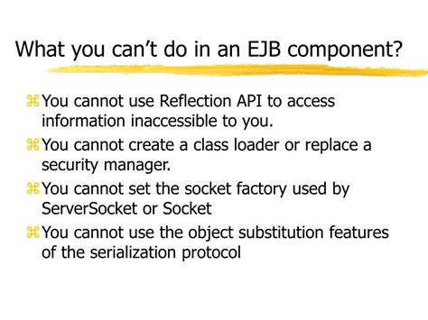 Ppt Ejb Architecture And Design Powerpoint Presentation Free