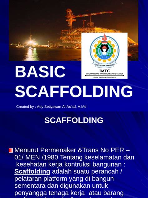 12 Basic Scaffolding 1 1 Pdf