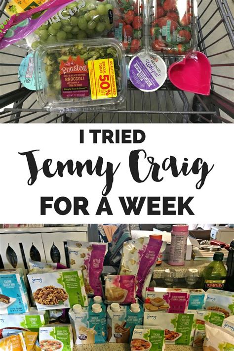 How I Felt After Week Of Jenny Craig The Process And Results Jenny Craig Jenny Craig Menu