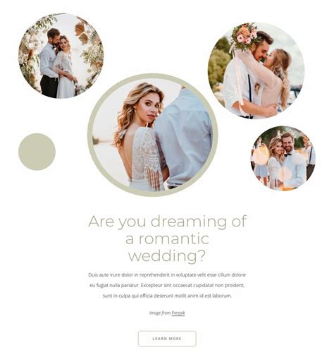 ceremony decorations html code example by nicepage