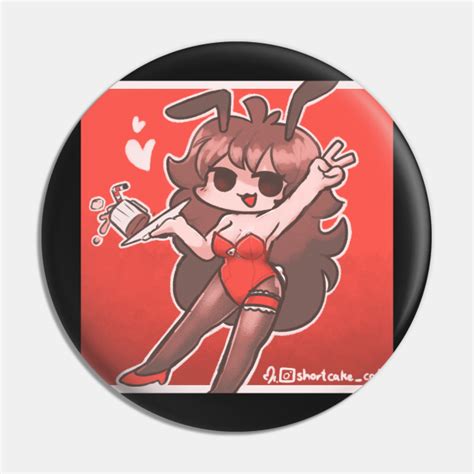 Bunny Gf Outfit From Friday Night Funkin Gf Pin Teepublic