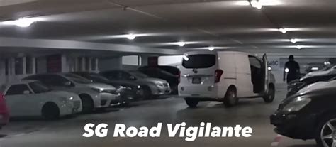 White Van Hits 3 Cars In Clementi Car Park While Trying To Park