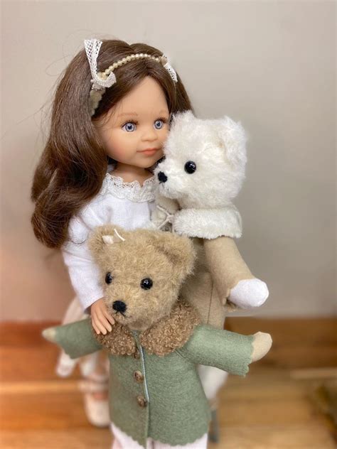 Mini Teddy Pattern Pdf 25cm Fabric Body Bear Etsy