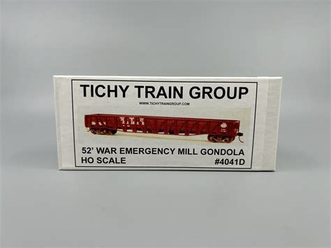 HO Scale Tichy Train Group 4041D 52 War Emergency Mill Gondola EBay