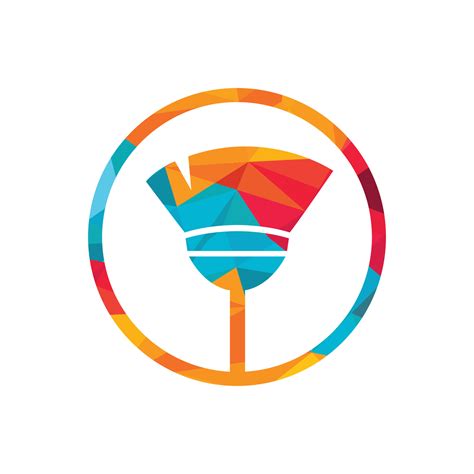 Broom Cleaning Services Logo Design Home Cleaning Company Logo Design Vector Art At