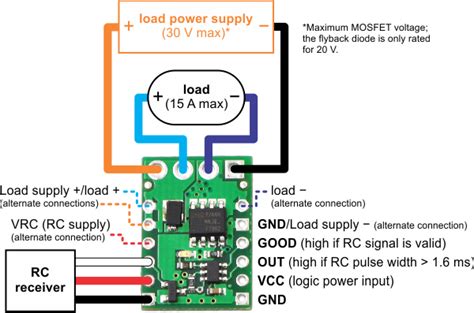 Pololu Rc Switch With Medium Low Side Mosfet
