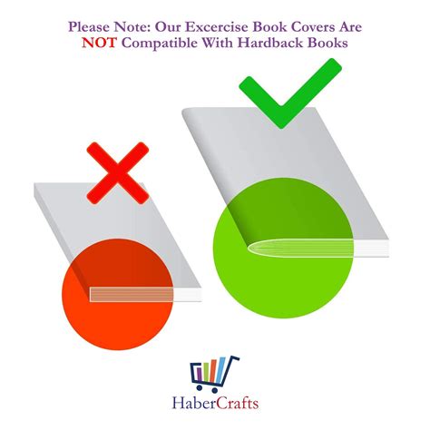 A4 Book Cover Plastic Exercise Book Covers Clear School Notebook