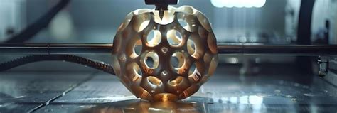 3d Printer Creating A Complex Object Premium Ai Generated Image