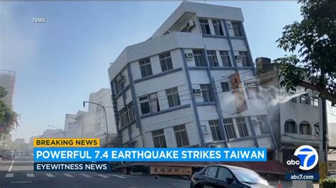 At Least 9 Dead Hundreds More Hurt After Taiwans Strongest Earthquake