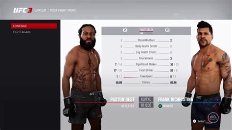 Ufc Career Mode Part Youtube