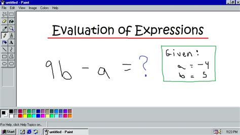 Evaluation Of Expressions Youtube Evaluation Of Expressions Youtube