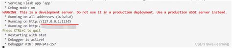 python flask使用socketio run app 运行之后没有Running on 127 0 0 1 12345