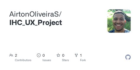 GitHub AirtonOliveiraS IHC UX Project