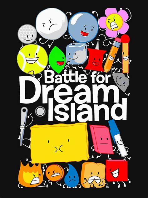 Battle For Dream Island T Shirt For Sale By Jujurnya Redbubble