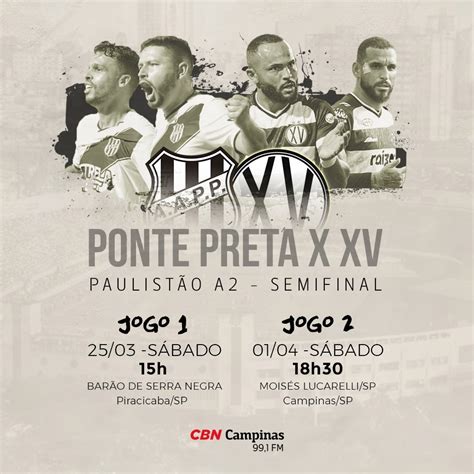 Fpf Confirma Datas E Horários Dos Confrontos Entre Ponte E Xv Pela