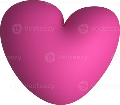 Free Aesthetic Cute 3d Heart Shape Decoration 11154587 Png With