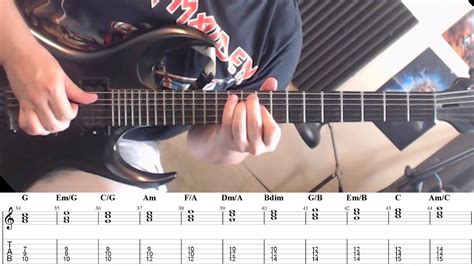 ascending triad guitar chords using inversions 2 notes shared patreon