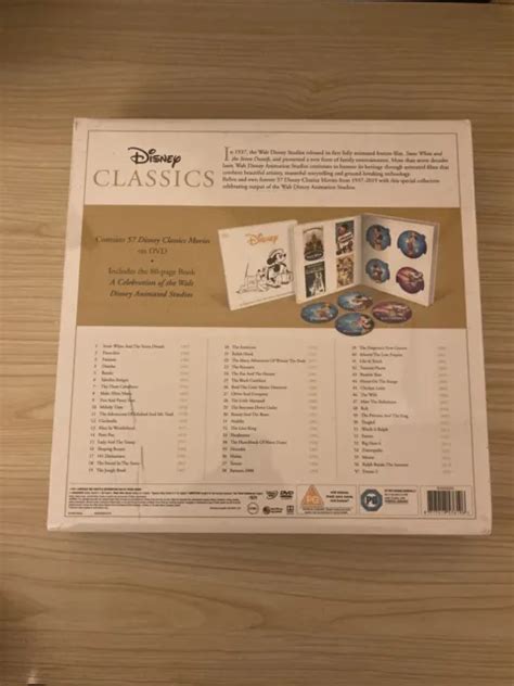 Disney Classics Complete 57 Movie Collection Dvd Limited Edition Box
