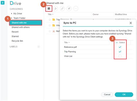 How Do I Sync Data That Others Shared With Me To My Computer Via
