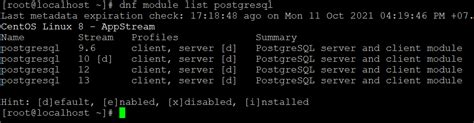 C Ch C I T Postgresql Tr N Centos Hotline