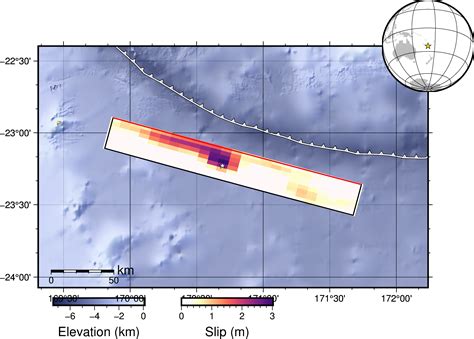 finite fault basemap