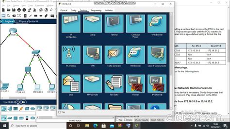 9 1 3 Packet Tracer Identify MAC And IP Addresses YouTube