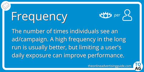 Frequency Definition The Online Advertising Guide