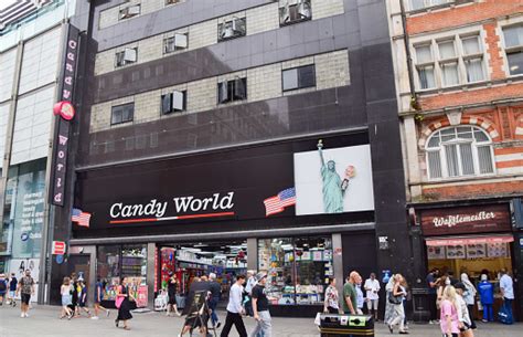 Candy World Shop At The Former Site Of Hmv Flagship Store On Oxford