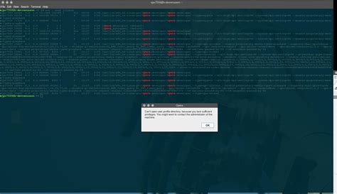 Cannot Open Profile User Profile Directory Error After Close And
