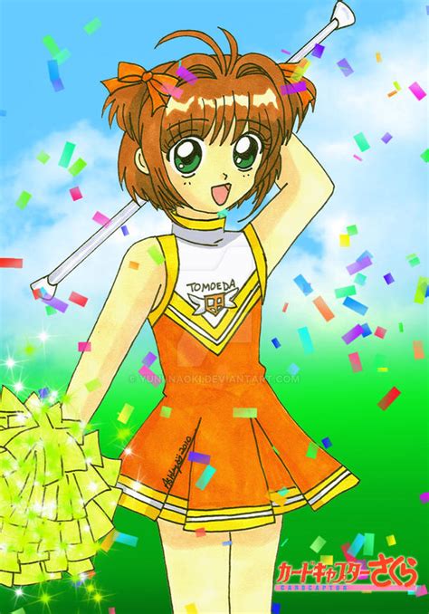 Cheerleader Sakura By Yuni Naoki On Deviantart