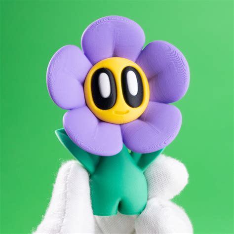 💐 Blob Flowers Mini Plant Collectible Art Toy With Watering Can