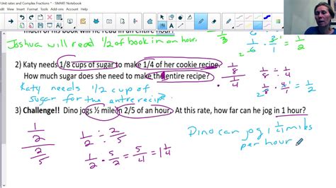 Complex Fractions And Unit Rates YouTube