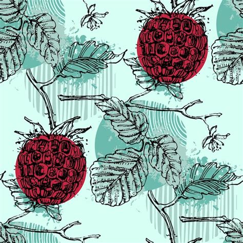 Raspberry With Rich Texture Vectors And Illustrations For Free Download