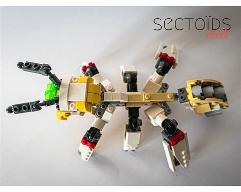 Lego Moc Alternate Sectoid Ant By Lifepath Rebrickable Build With Lego