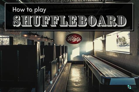 Shuffleboard Rules Learn How To Play This Fun Bar Game