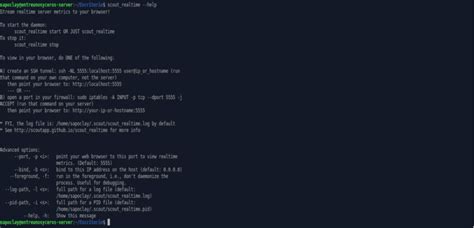 Scout Realtime Monitor Your Gnu Linux Server From The Browser