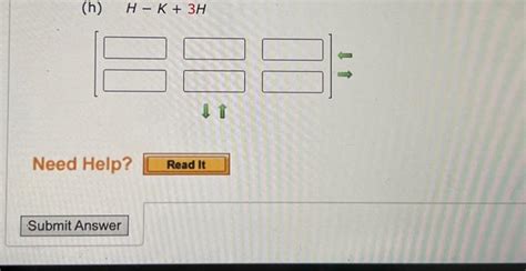 Solved Jsing The Given Matrices Calculate The Quantities Chegg