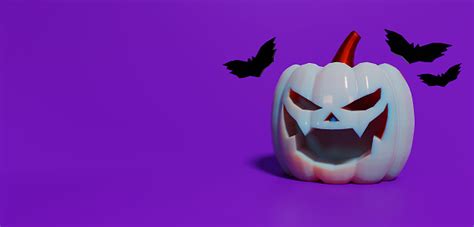 호박이 있는 3d 무대 텍스트에 대한 템플릿 디자인입니다 할로윈 10월에 대한 스톡 사진 및 기타 이미지 10월 3차원 형태 가을 Istock