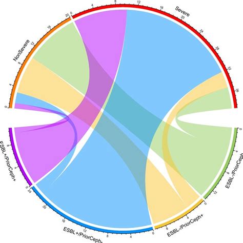 Chord Diagram Visualizing The Correlation Between Disease Severity And