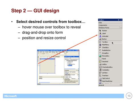 Ppt 6 Winforms Gui Programming In Net Powerpoint Presentation