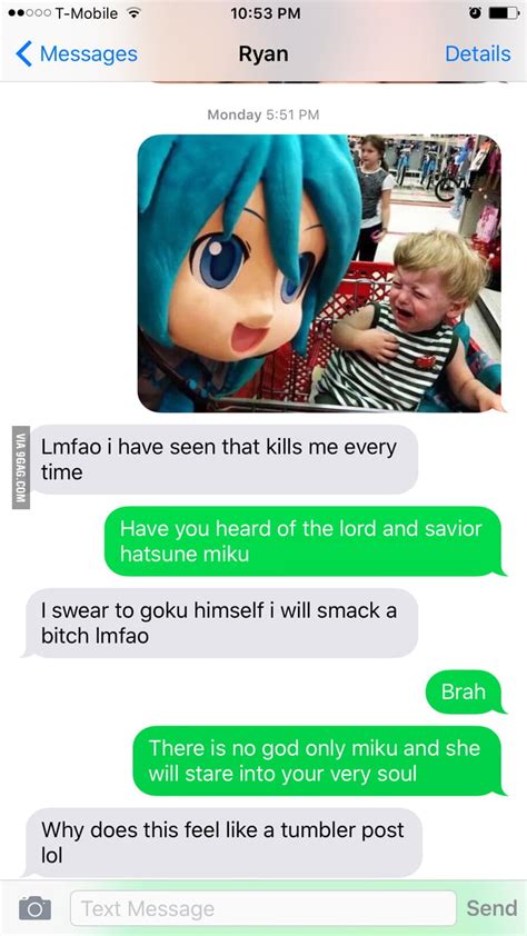 Have You Heard Of The Lord And Savior Hatsune Miku Gag