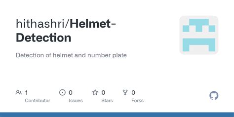GitHub Hithashri Helmet Detection Detection Of Helmet And Number Plate